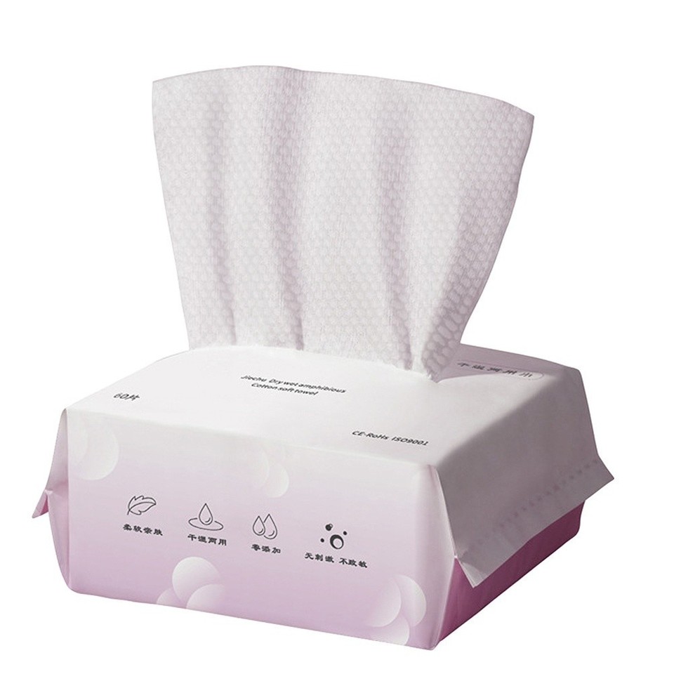 Water Wet Wipe Compressed Face Towel Serviette Visage Jetable À Séchage ...