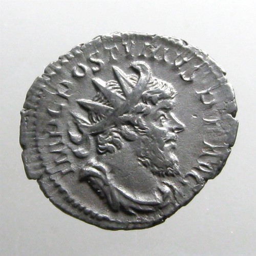POSTUMUS SILVER/BL ANTONINIANUS___Found Gallic Empire____MURDERED BY ...