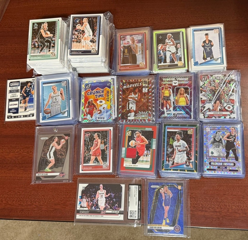 2025 Panini Donruss WNBA Lot 400+) RC, Inserts, Parallels, Patch SP ...