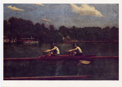 Thomas Eakins •Biglin Brothers Racing 1873•American Rowing Competitors ...