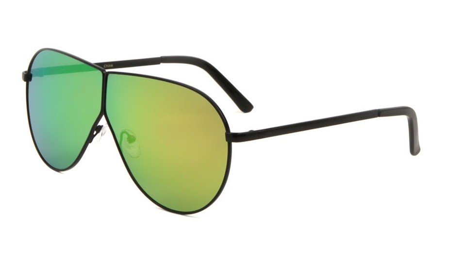 OVERSIZED SPORT PILOT AVIATOR SUNGLASSES RETRO DESIGNER FASHION CASUAL ...