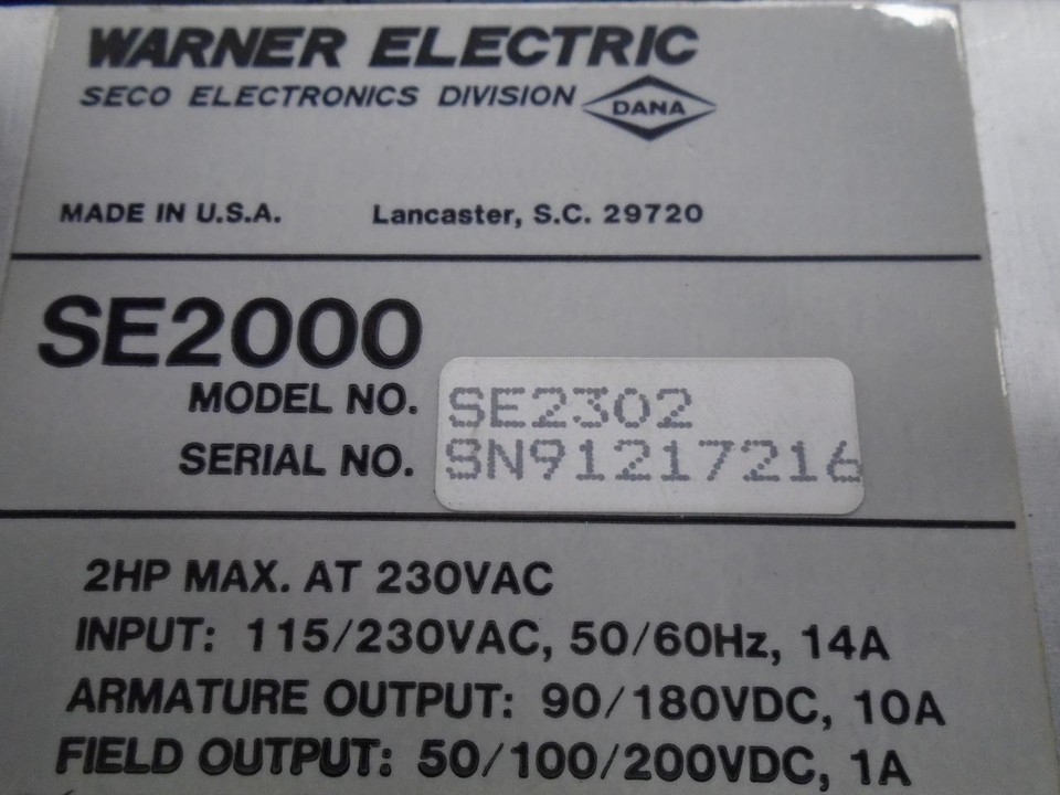 SECO DRIVE SE2302 | eBay