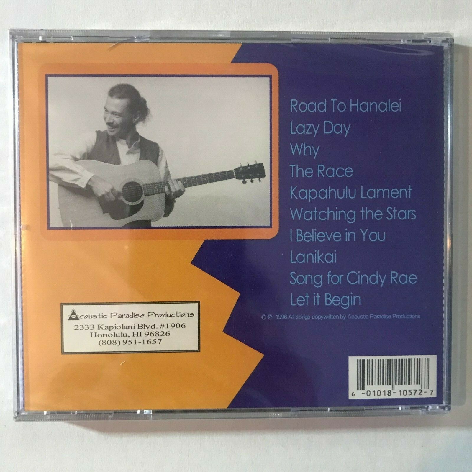 Chris Rego Road to Hanalei Album Music CD RARE | eBay