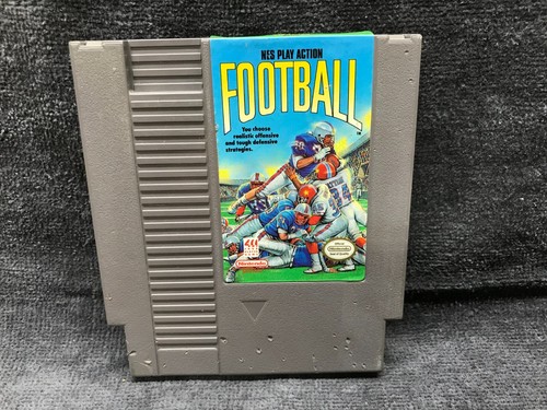 NES PLAY ACTION FOOTBALL for the NES CLEANED, TESTED, & AUTHENTIC ...