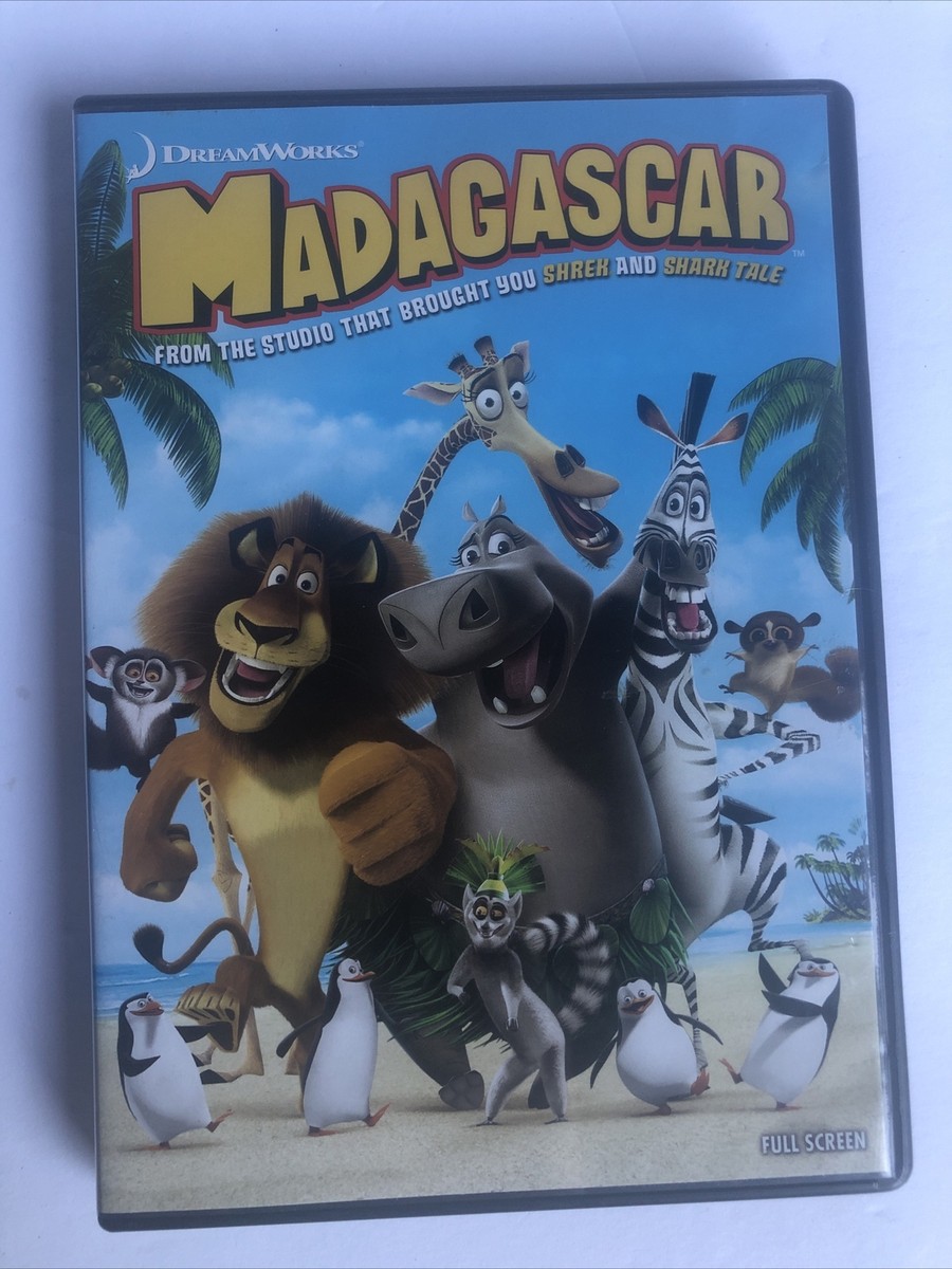 Madagascar Dvd 2005 Schermo Largo Las Mejores Ofertas En Madagascar