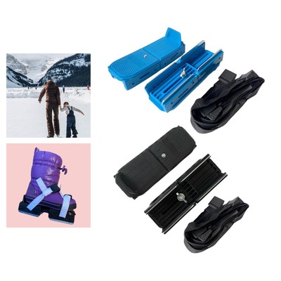 Adjustable Kids Ice Skates Skating Aid with Strap Fastening Toddler Ice ...