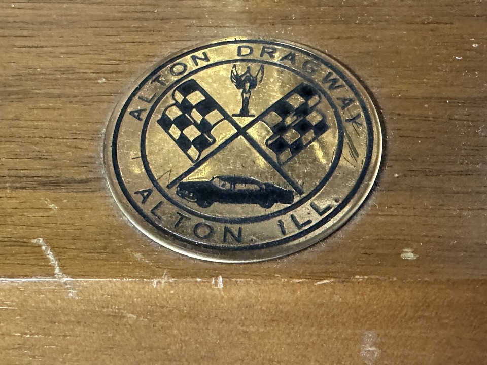 Vintage Large 14.75” Alton Dragway Illinois Drag Racing Trophy | eBay