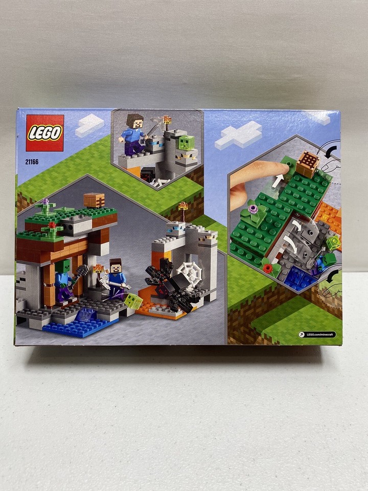 LEGO Minecraft: 21166 The Abandoned Mine 248Pieces *Retired 2023* New ...