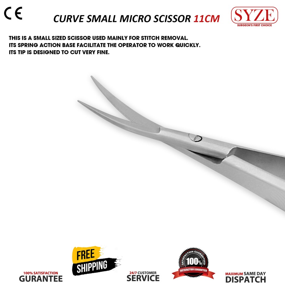Dental Surgical Scissors Tissue Dissecting Micro Suture Dissecting ...