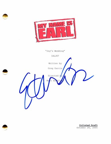 Ethan Suplee Signed Autograph My Name is Earl Full Pilot Script - Randy ...