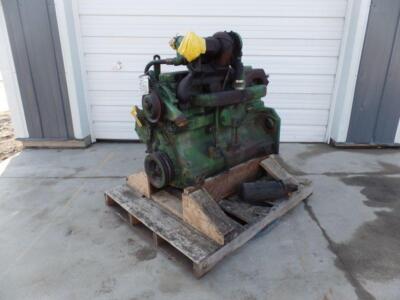 John Deere 404 Engine Complete Running Core ESN: 568693RO MDN: 6404TH01 ...