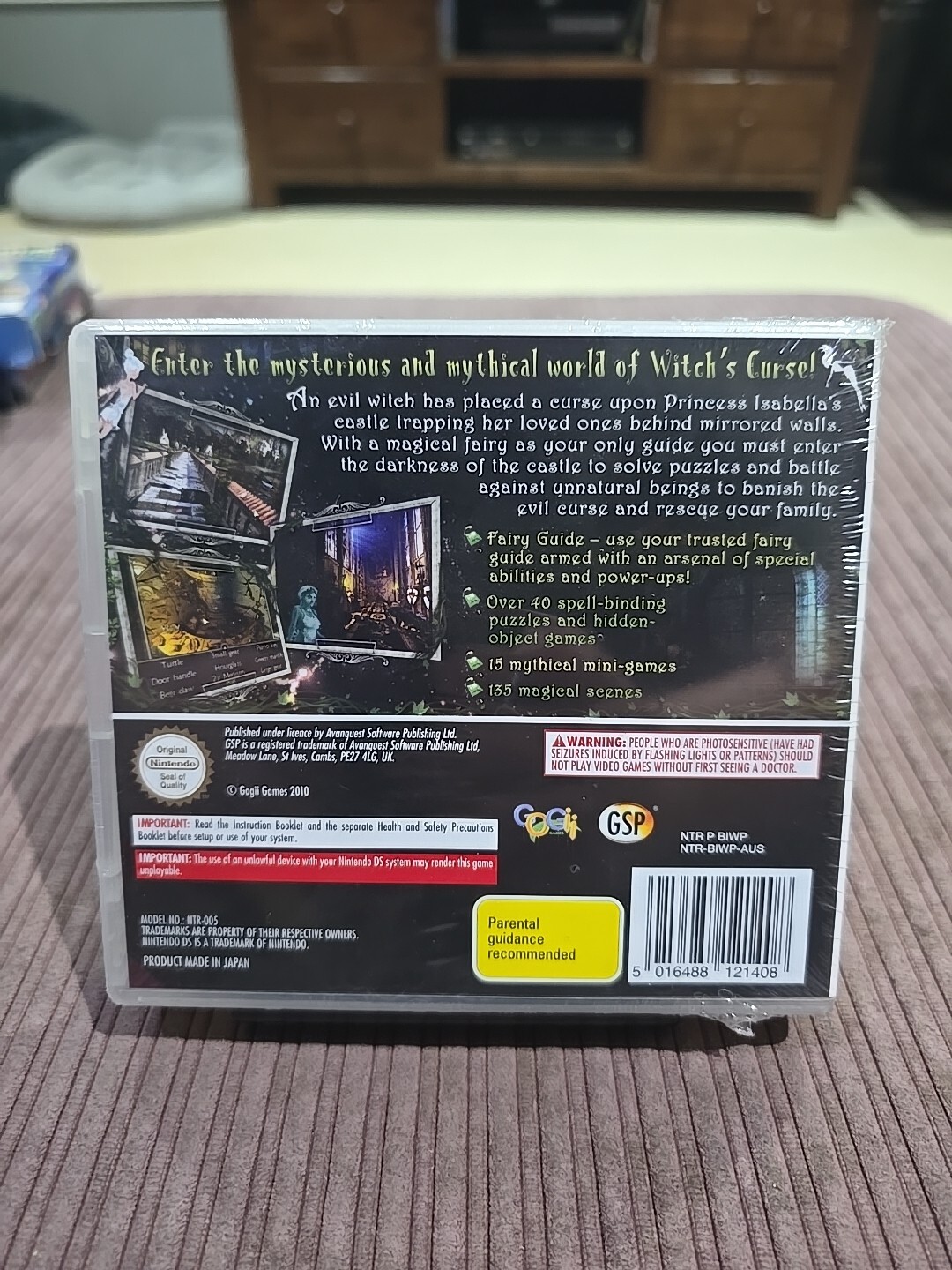 Brand New & Sealed Princess Isabella - A Witch's Curse - Nintendo DS ...