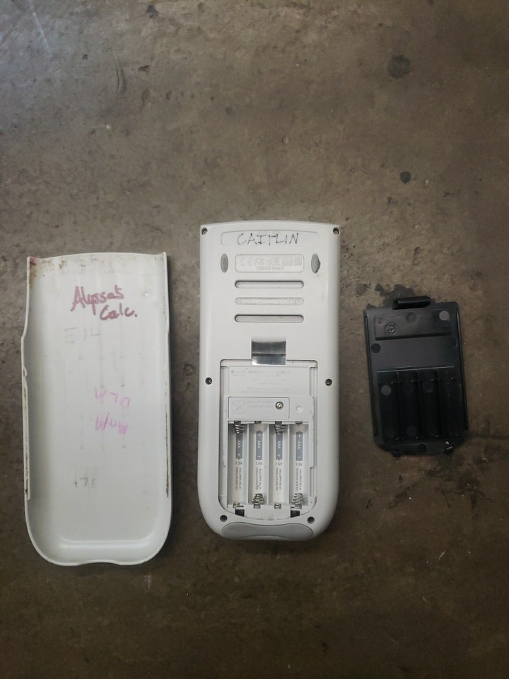 Texas Instruments TI-84 Plus Silver Edition Graphing Calculator w/Cover ...