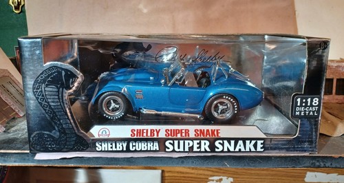 Shelby Collectibles 1/18 diecast 1966 Cobra Super Snake MIB blue | eBay