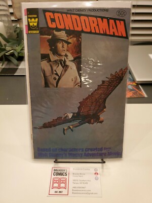 Condorman (Walt Disney) #3 1982 Whitman Comic Book | eBay