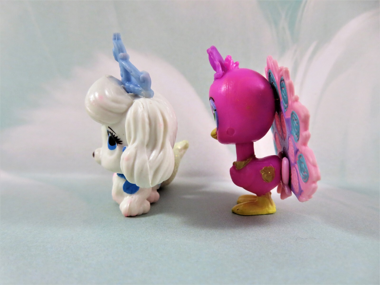 Disney Princess Palace Mini Pets Sundrop Peacock & Pup Pumpkin Rare ...