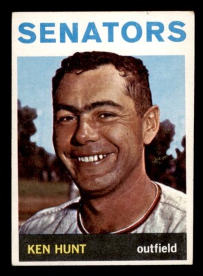 1964 Topps Baseball #294 Ken Hunt VG *d2 | eBay