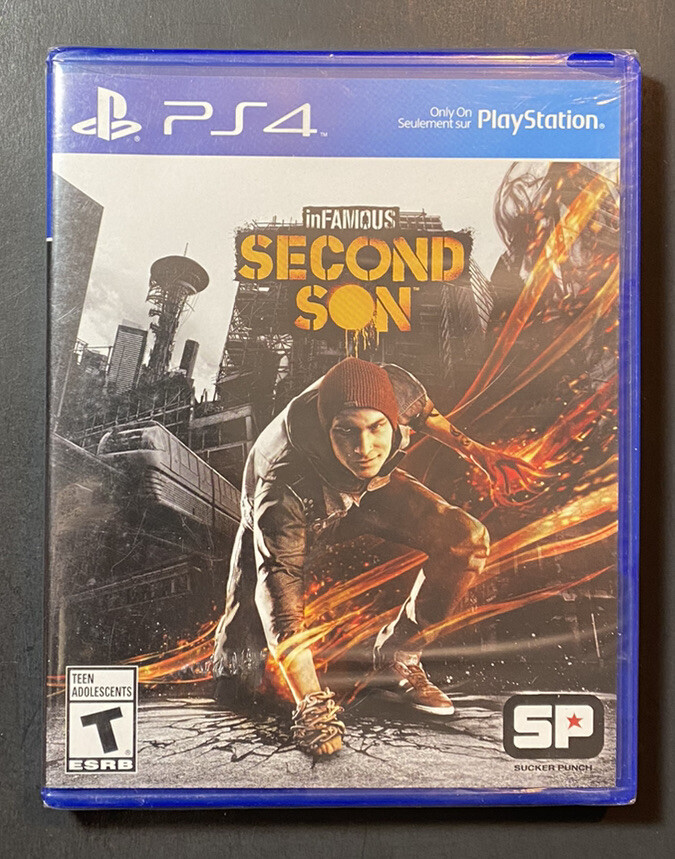 Infamous Second Son Ps4 Box Art
