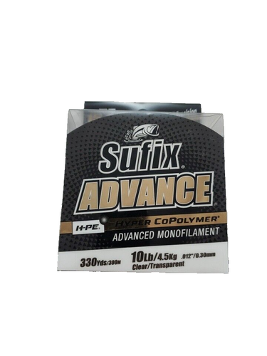 Suffix Advance Lo-Vis Green 14lb Hyper Copolymer Monofilament 330 Yard ...