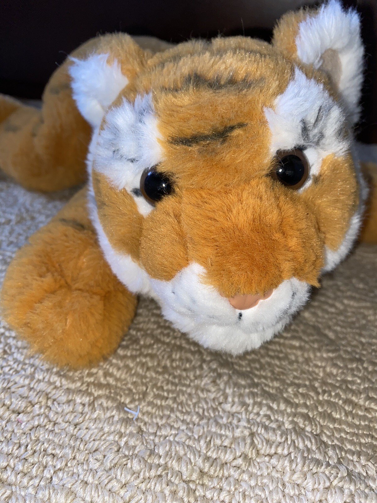 FAO Schwartz Realistic Bengal Tiger Cub Plush Toy Stuffed Animal EUC | eBay