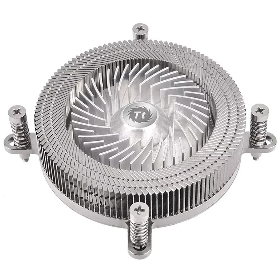 Tt Computer CPU Cooler Engine 27 mm Aluminum Alloy PWM Fan New In Box ...