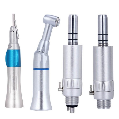 NSK Dental Slow Low Speed Handpiece Contra Angle Straight Air Motor 2 ...