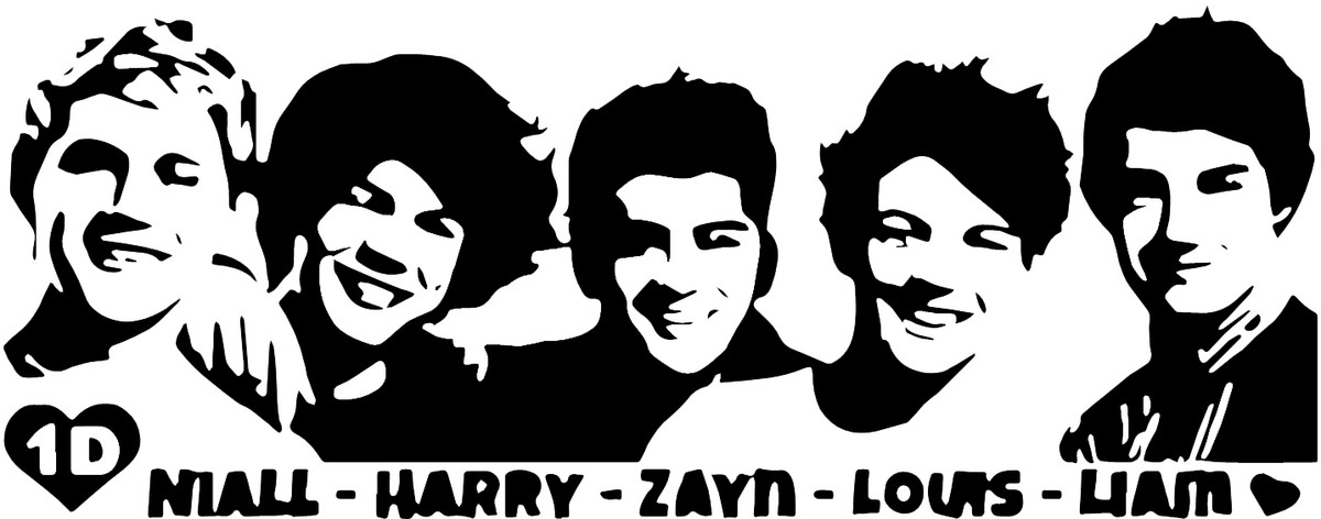 One Direction Pop Art Portrait