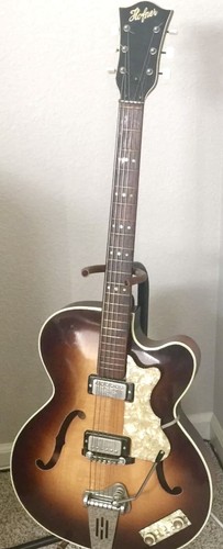 Vtg Hofner Electric Guitar Made in W. Germany | eBay