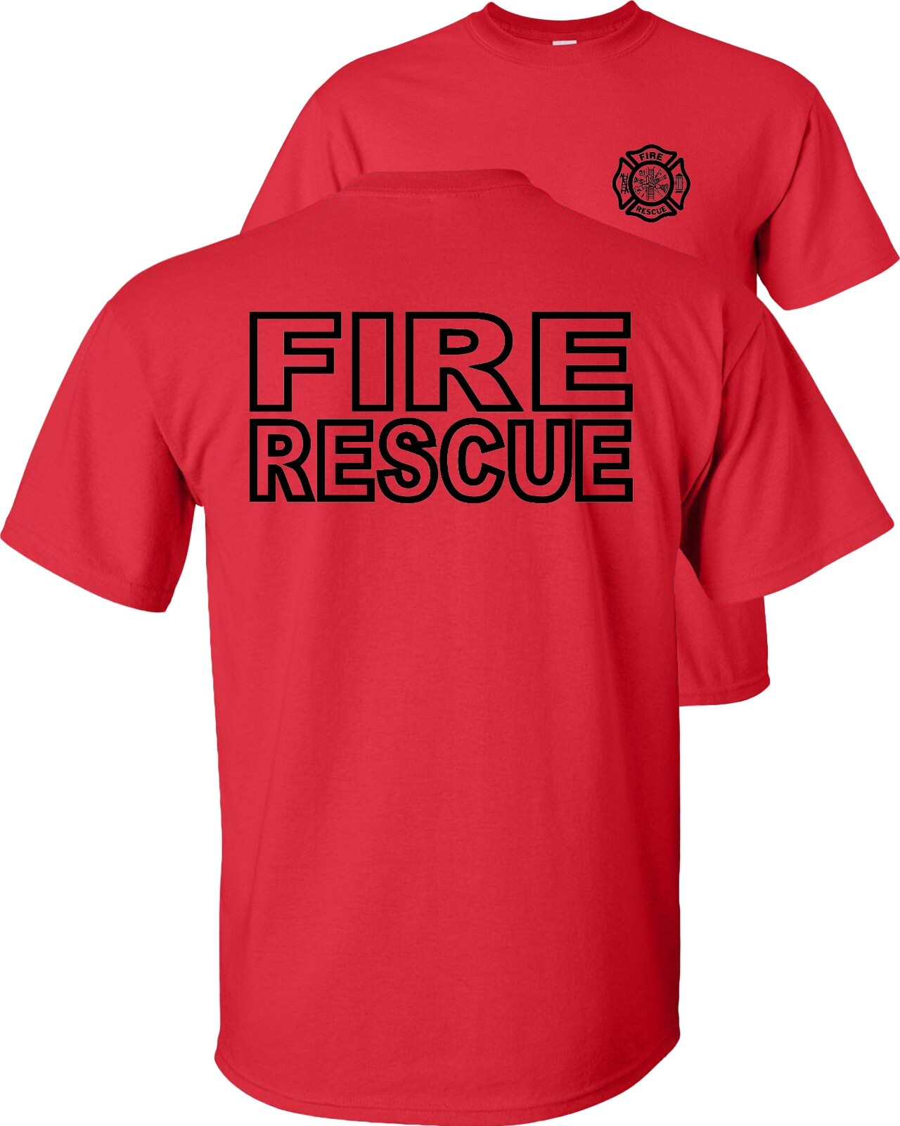 Fire Rescue T-Shirt fire and rescue S-5X | eBay