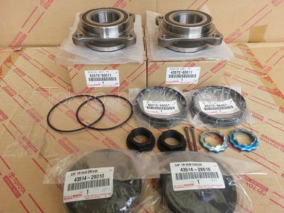 0Toyota 4Runner Front Axle Hub Overhaul set NEW Genuine OEM Parts | eBay