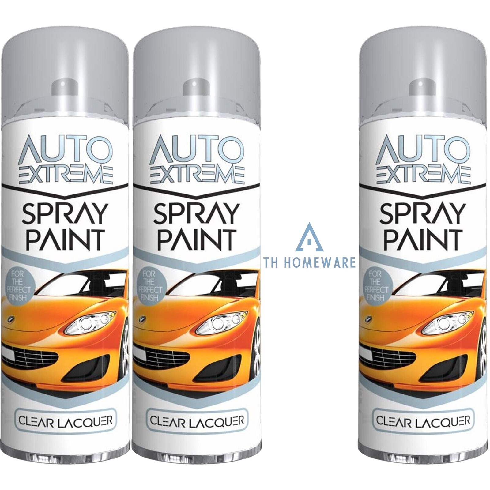 3x Clear Lacquer Spray High-Quality Clear Coat Laquer Spray Aerosol ...