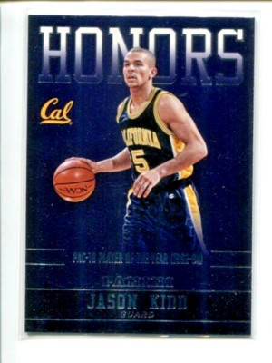 2015 PANINI CALIFORNIA CAL BEARS JASON KIDD HONORS INSERT JK-CAL | eBay