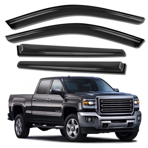 Rain Guards for Car Windows, Outside Mount Window Visors Rain Guards ...