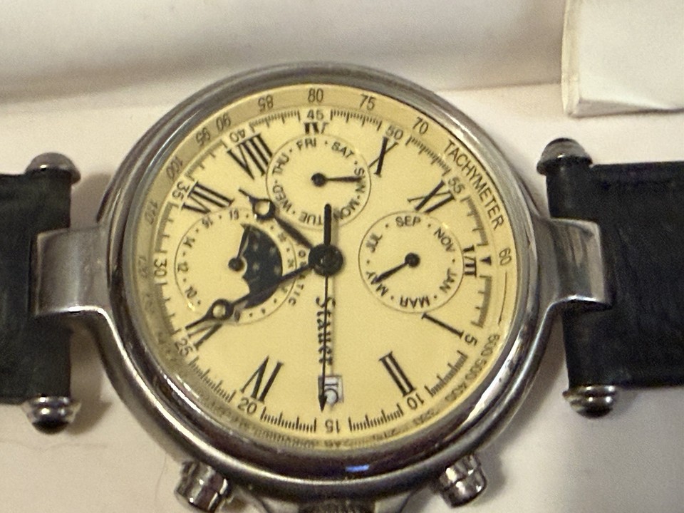 Vintage stauer watch in box estate find watches | eBay