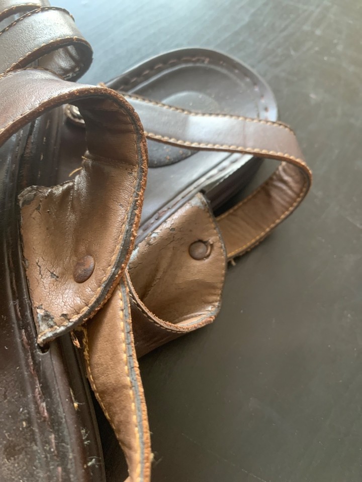 mens size EU 43 brown sandals used | eBay UK