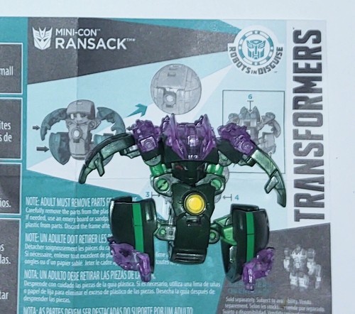 Transformers Robots In Disguise RANSACK mini con legend legion 2.5" Rid ...
