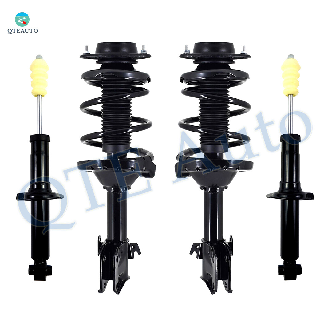 Set of 4 Front Quick Complete Strut-Rear Strut For 2014 2015 Subaru XV ...