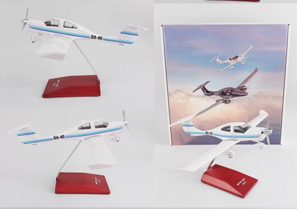 1/32 Scale Diamond DA40 Trainer Aircraft Model DA40 Paint | eBay