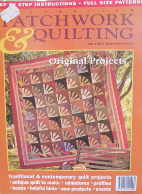 Australian Patchwork & Quilting Magazine Vol 2 No 6 - 25% Bulk Magazine ...
