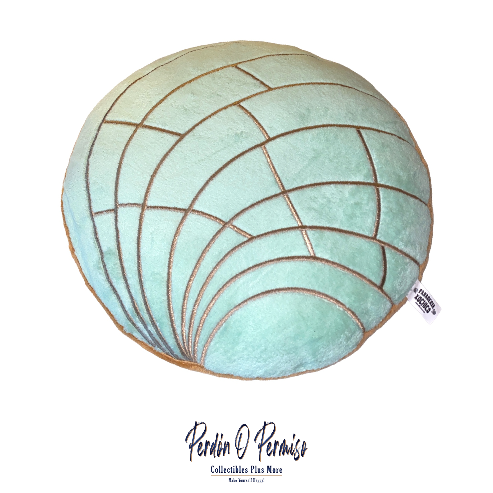 Mint Green Concha Pillow | Pan Dulce Throw Pillow | Free Shipping | eBay