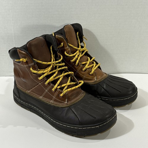 Nike ACG Woodside Hiking Leather Duck Boots 386469-200 Men Size 11 | eBay