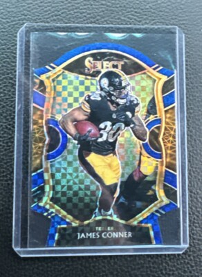 2021 select football james conner blue checker | eBay