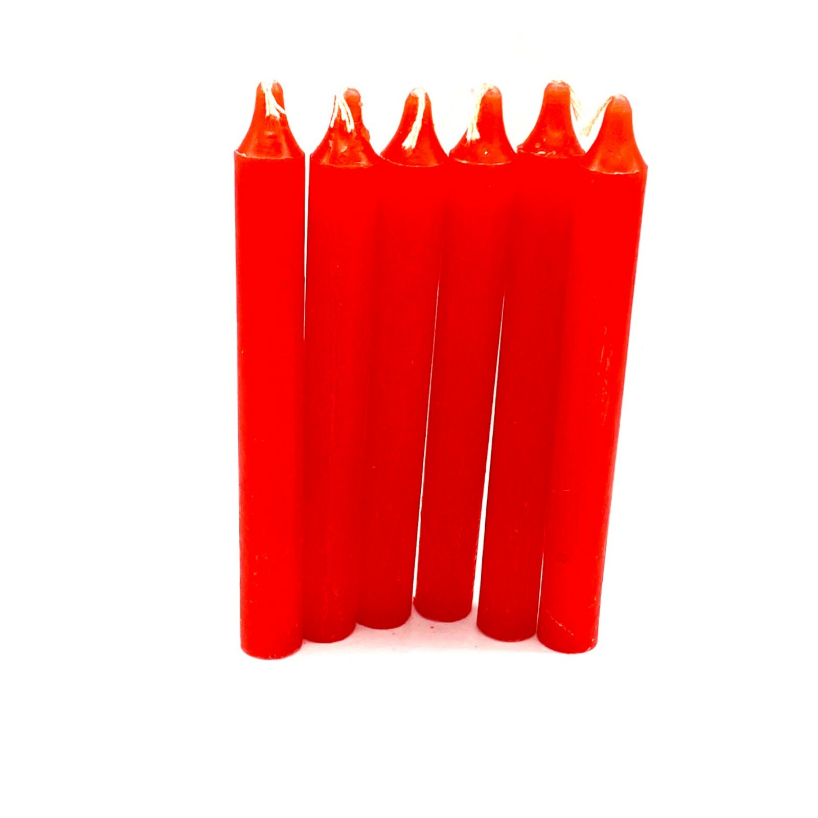 Wicca Candles 6″ Set of Six Red Household Altar Ritual Casting Spell | eBay