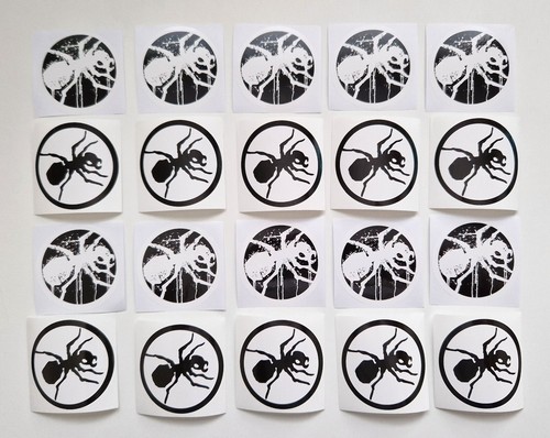 The Prodigy Ant Logo 5cm sticker 20 pcs set | eBay