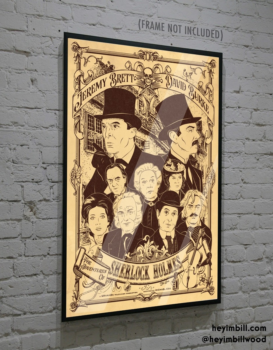 Jeremy Brett Sherlock Holmes Poster