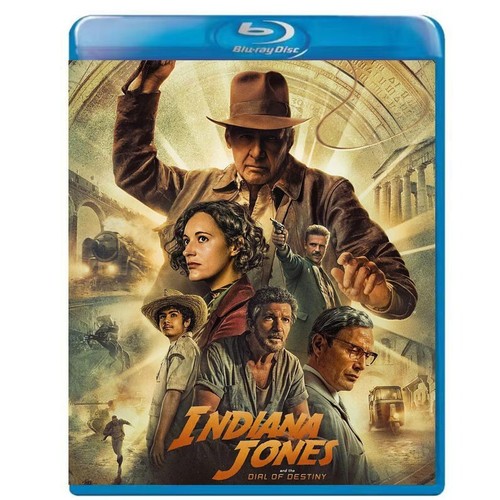 Indiana Jones and the Dial of Destiny Blu-ray Movie Disc Free shipping ...