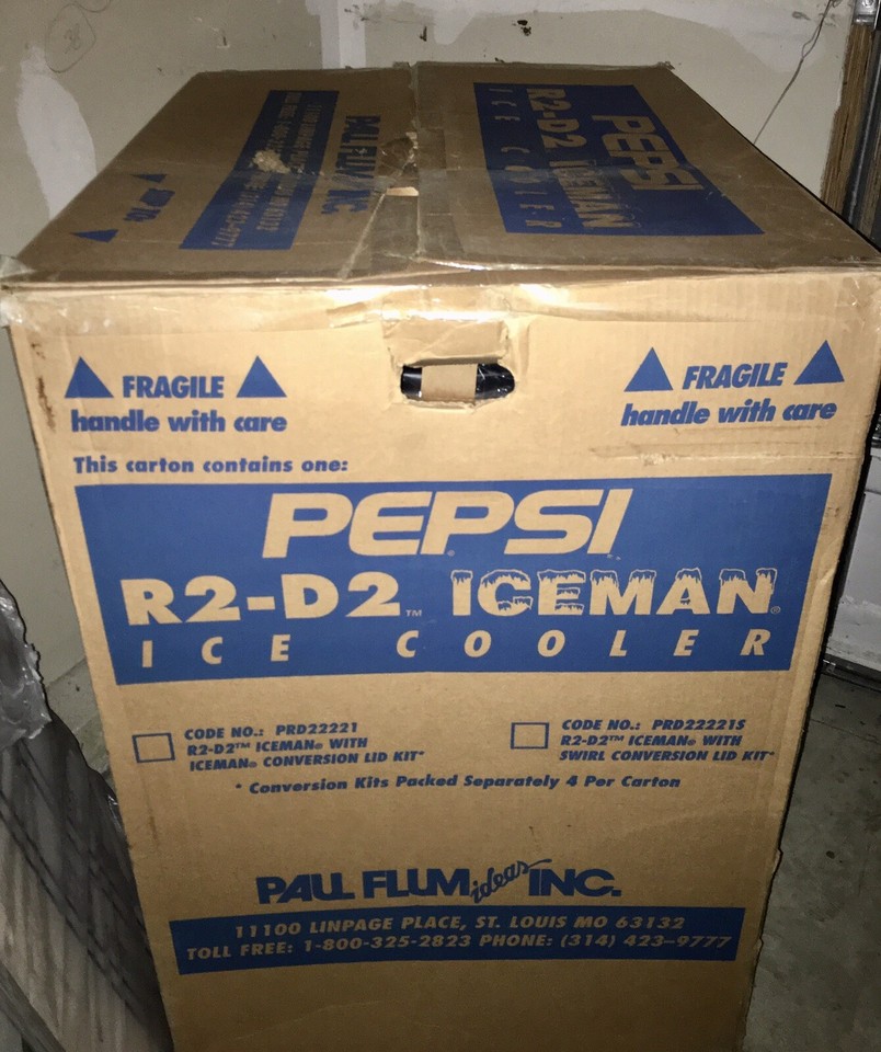 Star Wars R2D2 Paul Flum Iceman Cooler New in Box LOCAL PICK UP ONLY | eBay