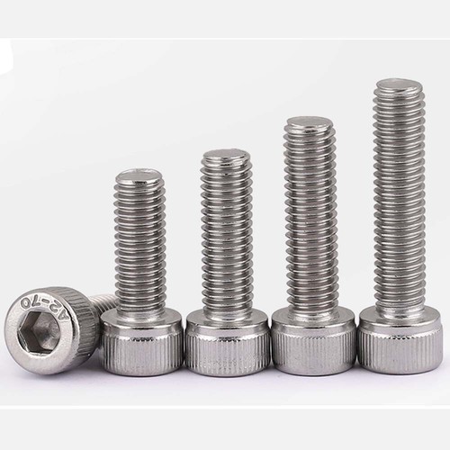 M4 - 0.5 Fine Thread 304 Stainless Steel Allen Hex Socket Head Cap ...