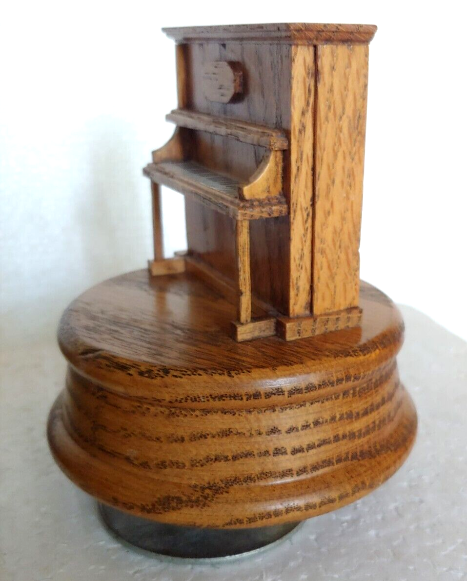 Vintage 1988 Enesco Upright Piano Music Box / Plays Cabaret | eBay