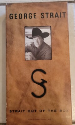 George Strait Strait Out of the Box by George Strait CD 1995, 4 Discs ...